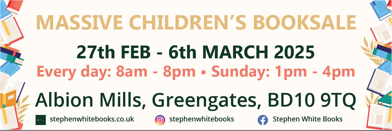 Stephen White Books on-line second-hand book dealership Bradford